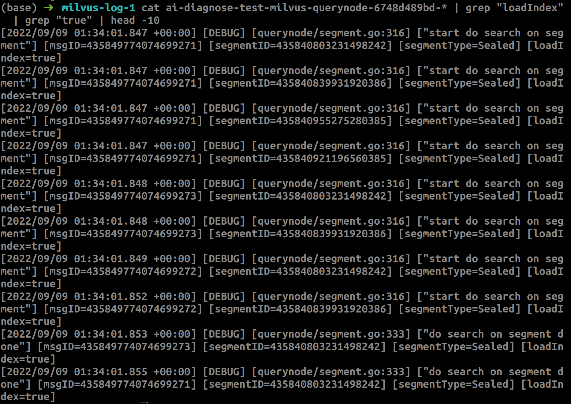 [Bug]: "search Request latency" and "search segment latency" are quite low,but the search ...