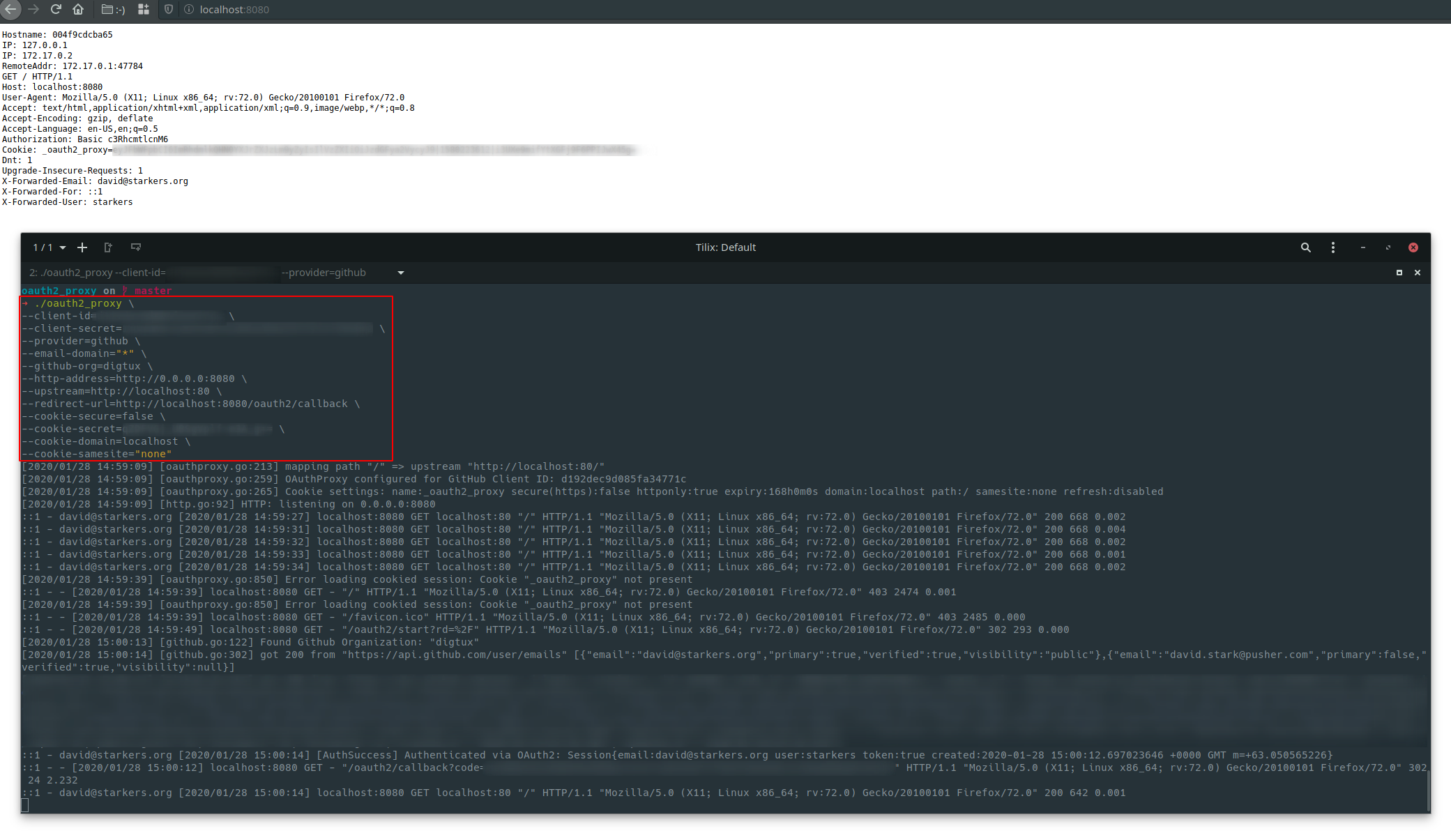 Unable To Run Self Compile Oauth2 Proxy Exc File In Linux · Issue 362 · Oauth2 Proxy Oauth2