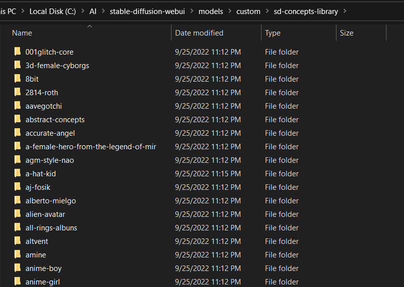[Bug]: SD Textual inversion support · Issue #1318 · Sygil-Dev/sygil-webui · GitHub