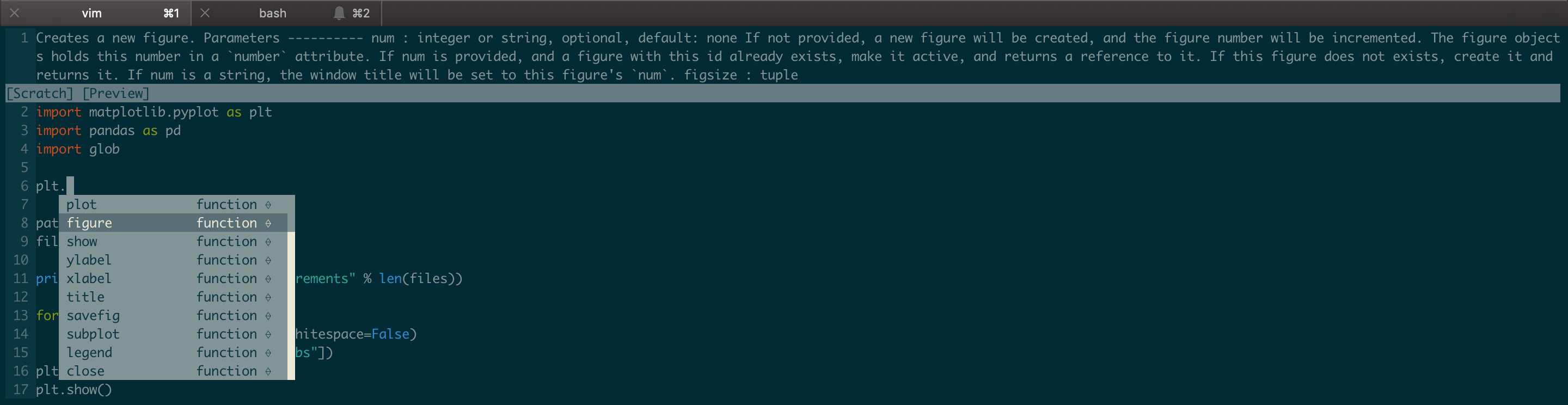 Document does not appear near cursor at Vim Plugin · Issue #135 · kiteco/issue-tracker · GitHub