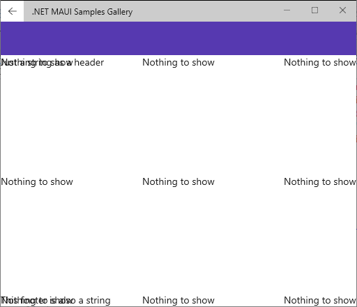 Collectionview Header Overlapped With Emptyview · Issue 6247 · Dotnetmaui · Github