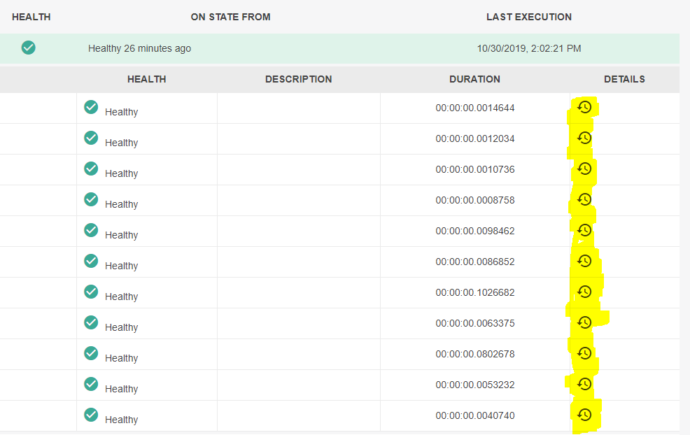 UI: health check history feedback · Issue #315 · Xabaril/AspNetCore.Diagnostics.HealthChecks ...