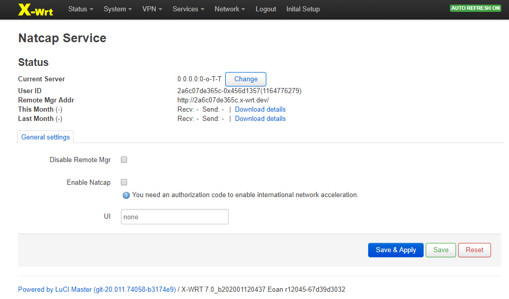 natcapd is active even when disabled in UI · Issue #84 · x-wrt/x-wrt · GitHub