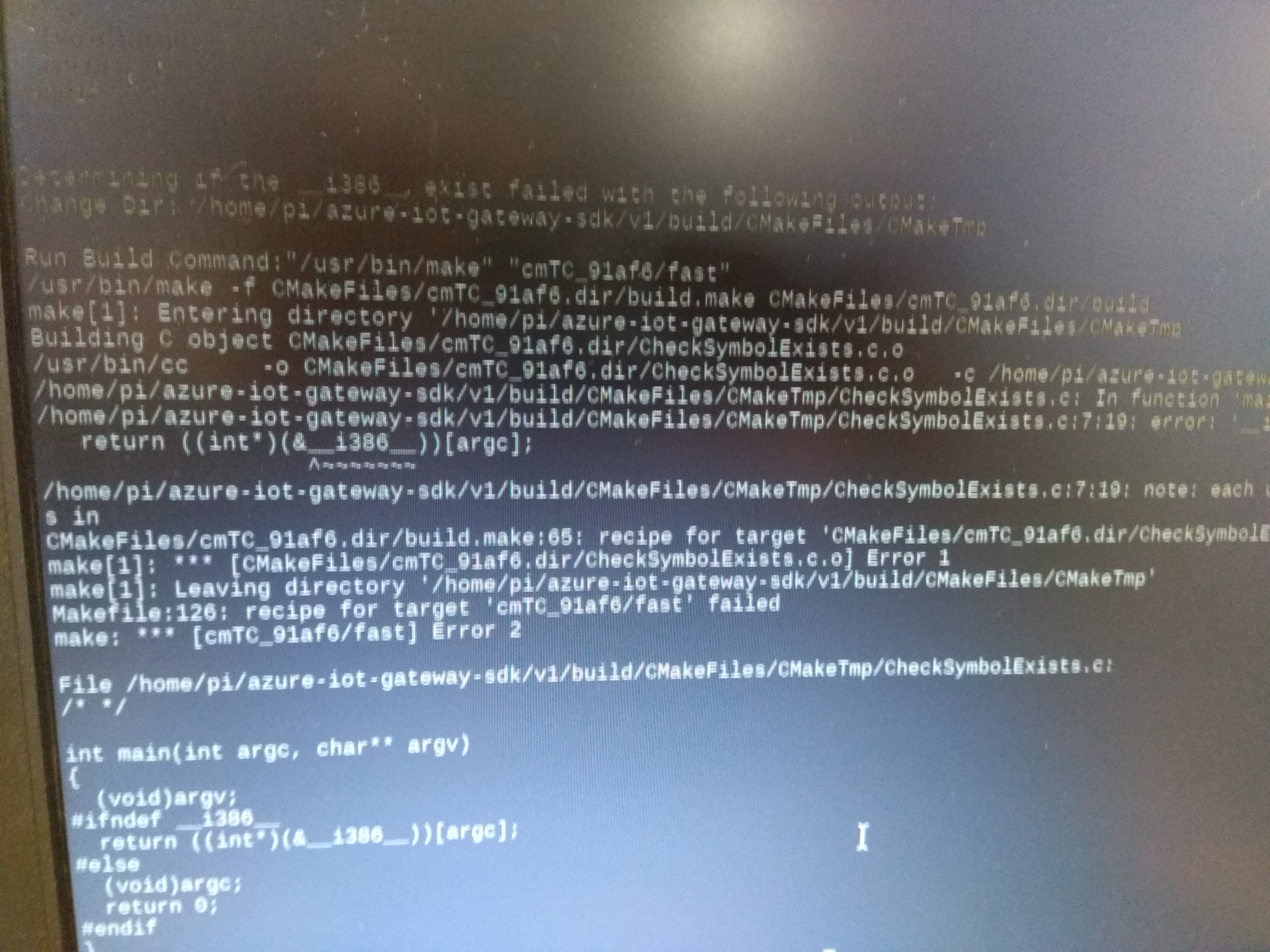 Nodejs Iot Edge Raspberry Noobs Nodejs Sample Interact With Azureiot Stack Overflow