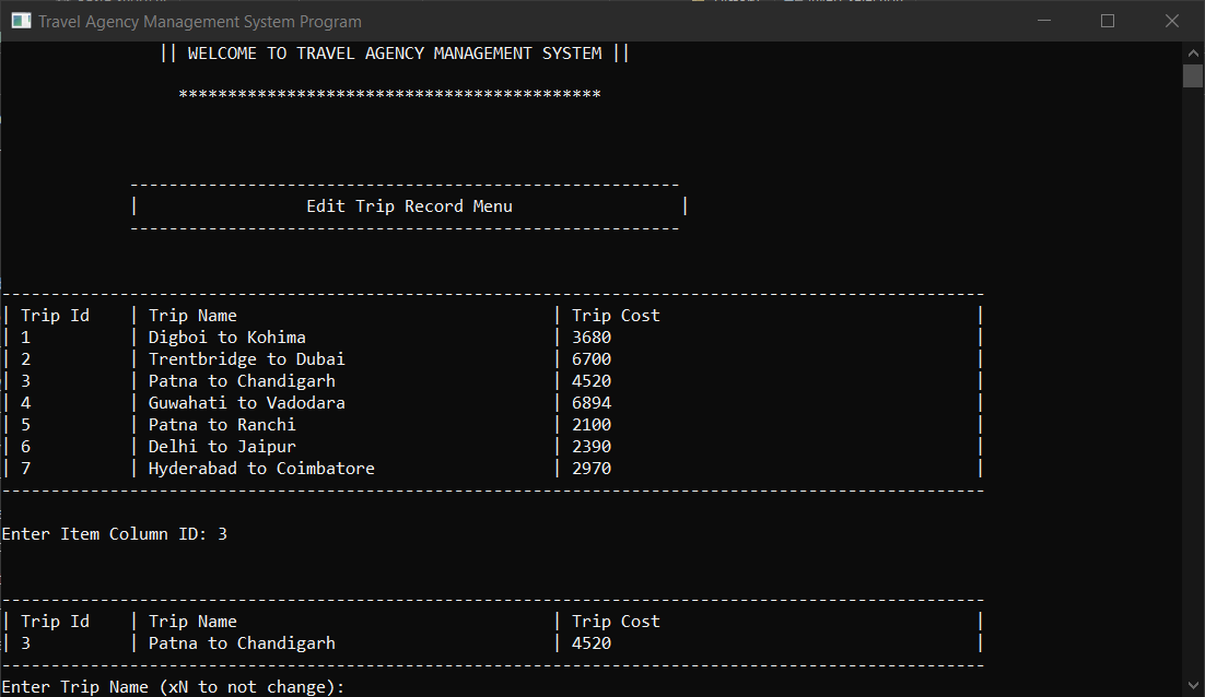 GitHub - me-stone/Travel-Agency-Management-System: A Travel Agency ...