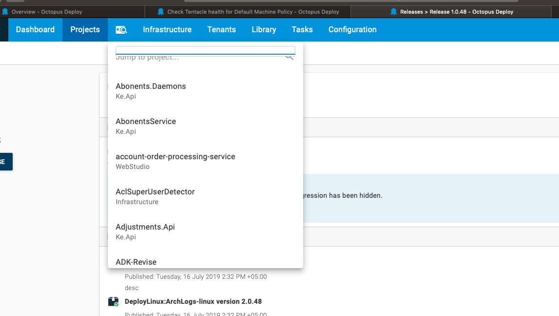 Safari filtering/dropdown boxes broken · Issue #5768 · OctopusDeploy/Issues · GitHub