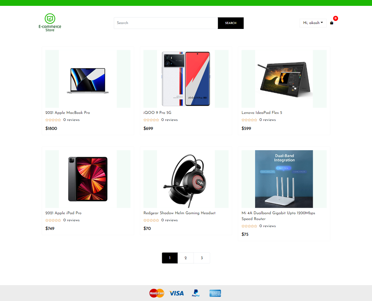 GitHub - Akash20x/mern-ecommerce: Developed a fully functional ...