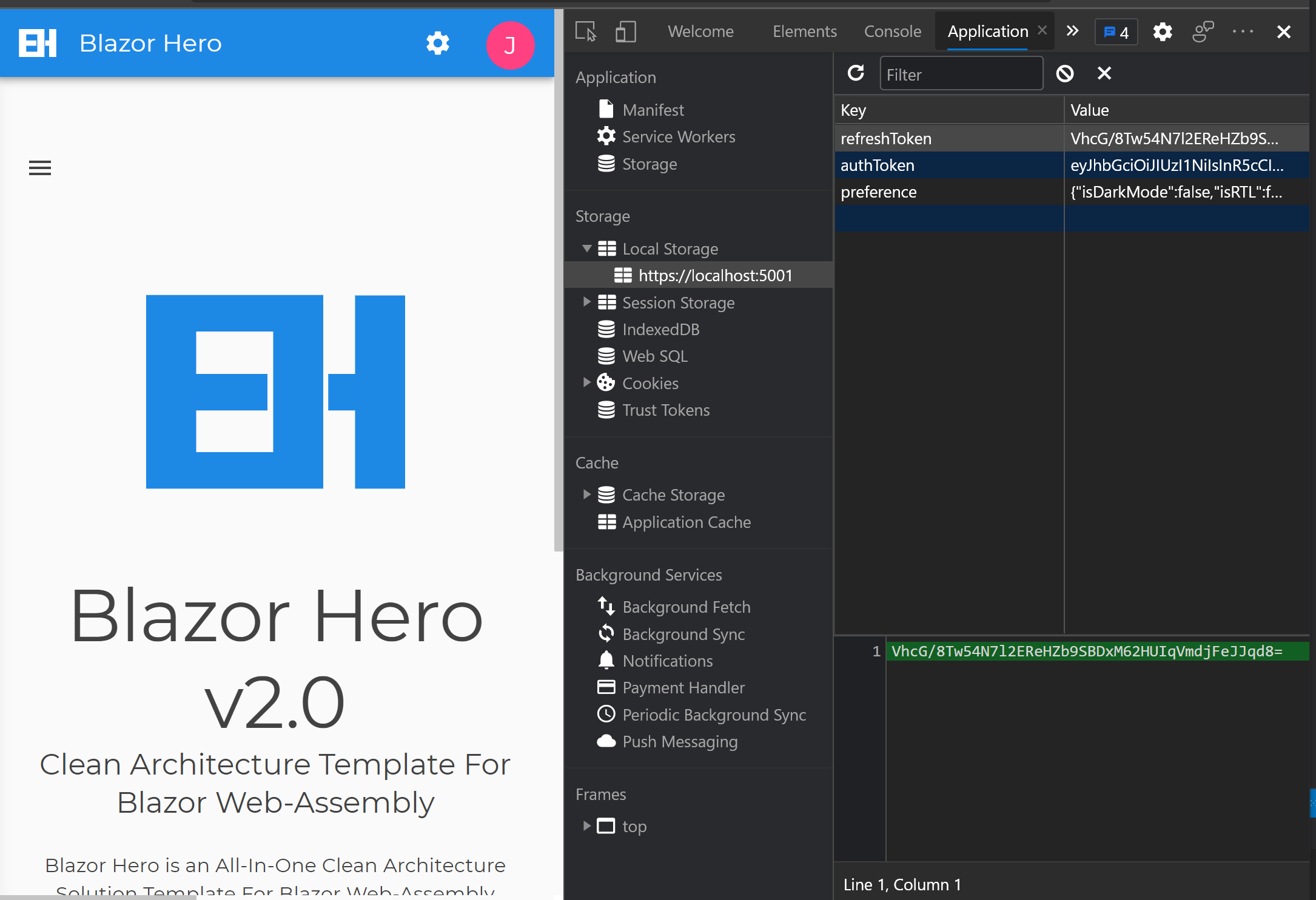 Storing User login AuthToken info in SessionStorage · Issue #104 · fullstackhero/blazor-starter ...