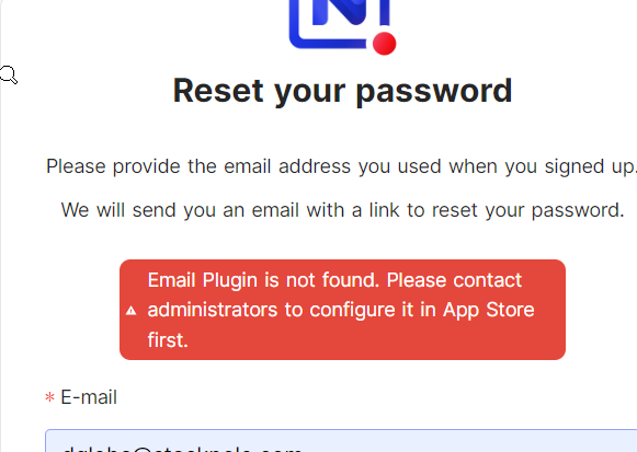 🐛 Bug Email Plugin Is Not Found After Upgrade · Issue 5543 · Nocodbnocodb · Github