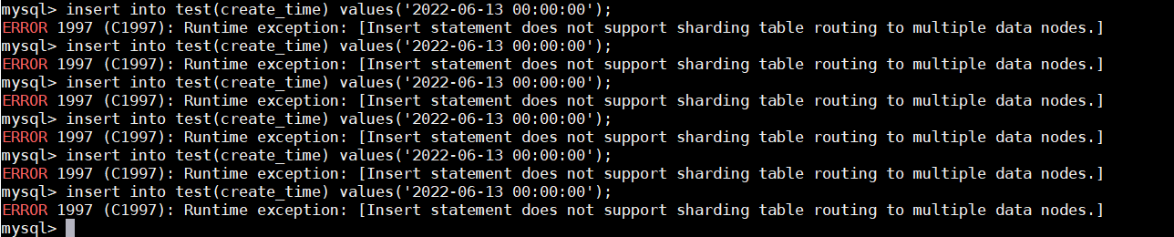 Insert Statement Does Not Support Sharding Table Routing To Multiple Data Nodes · Issue 18513