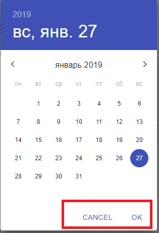 Localization also for "OK" and "CANCEL" buttons · Issue #884 · mui/material-ui-pickers · GitHub