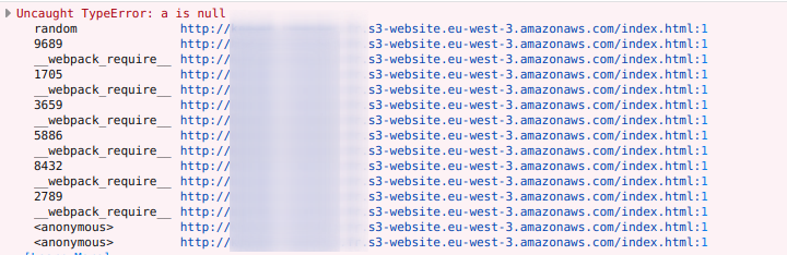 Help needed : self hosting on S3 (js errors happen) · Issue #1936 ...