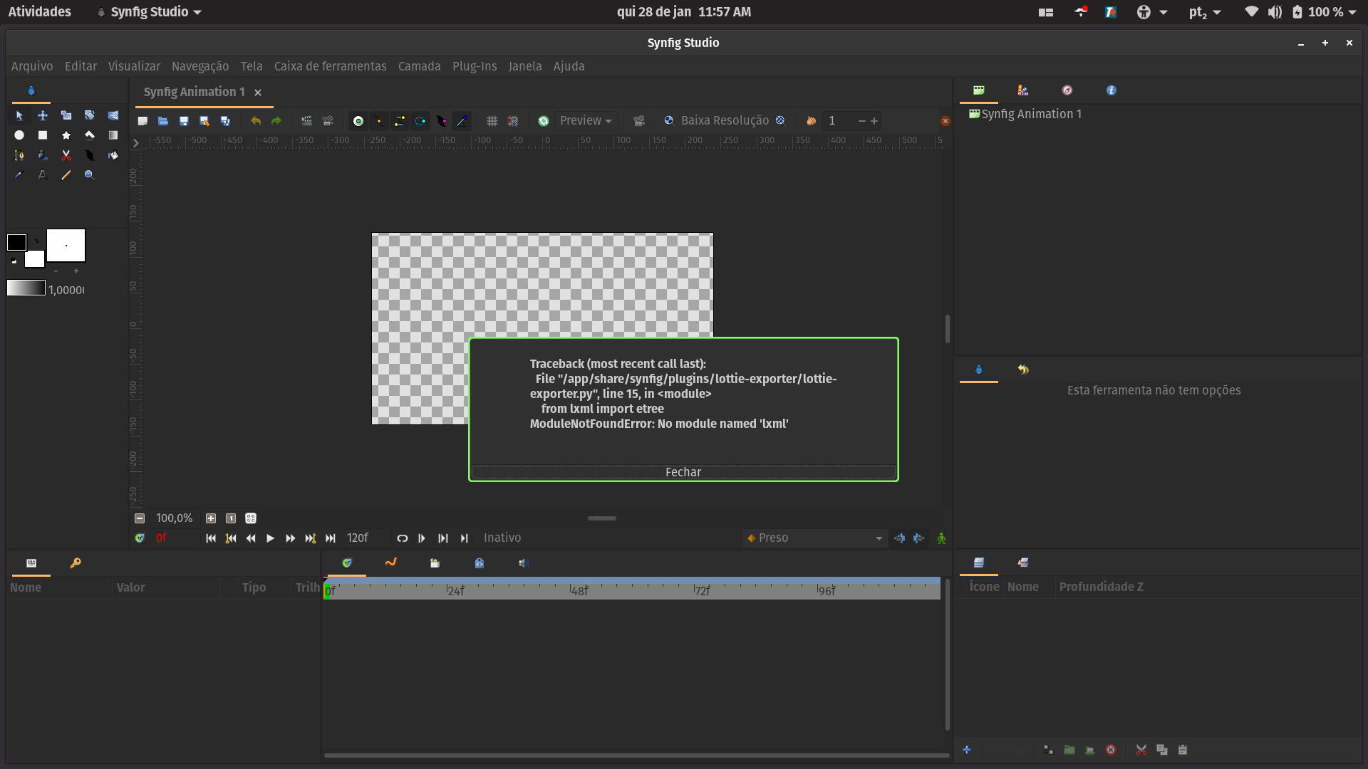 Export To Lottie Format Error · Issue 993 · Synfig Synfig · Github