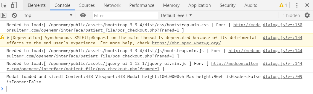 dlgopen() issue -- “Undo Checkout” sometimes fails to load dialog box · Issue #2549 · openemr ...