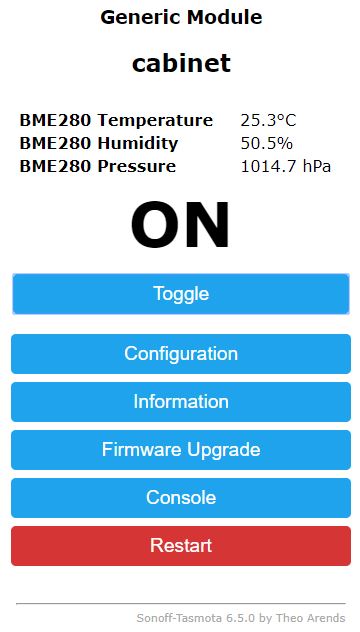 I2C + BME280 + Sonoff Basic · Issue #6270 · arendst/Tasmota · GitHub