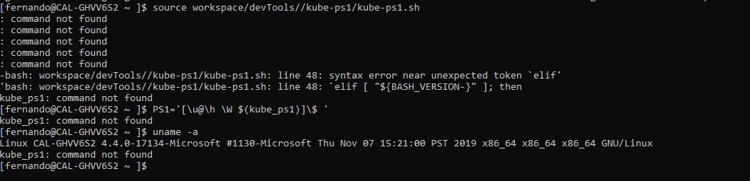 error on ubuntu · Issue #111 · jonmosco/kube-ps1 · GitHub