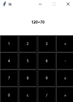 GitHub - shahyyehia/Calculator-Tkinter: simple Calculator (+,-,*,/) using python and tkinter
