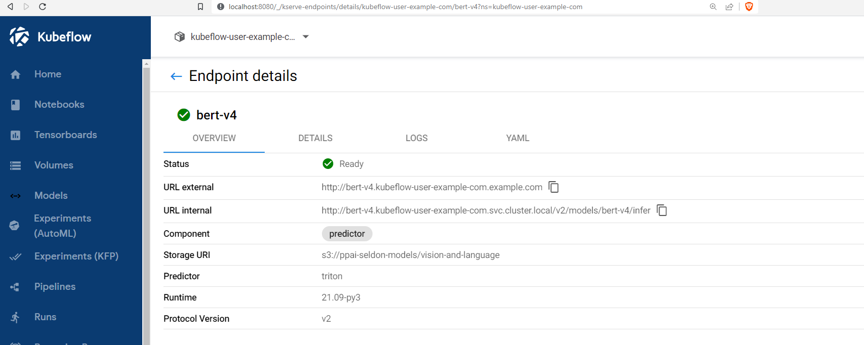 How to access models via Kubeflow and Istio and hosted on a Triton Server · Issue #7235 ...