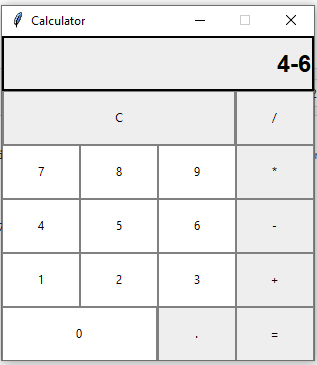 GitHub - D-Ankita/TkinterCalculator: This was the project created as a ...