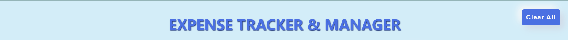 GitHub - D-Ankita/vanillaJs-ExpenseTracker: Expense Tracker created ...