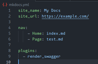 Project usage example · Issue #13 · bharel/mkdocs-render-swagger-plugin · GitHub