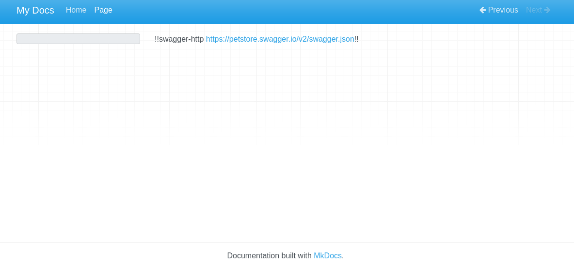 Project usage example · Issue #13 · bharel/mkdocs-render-swagger-plugin · GitHub