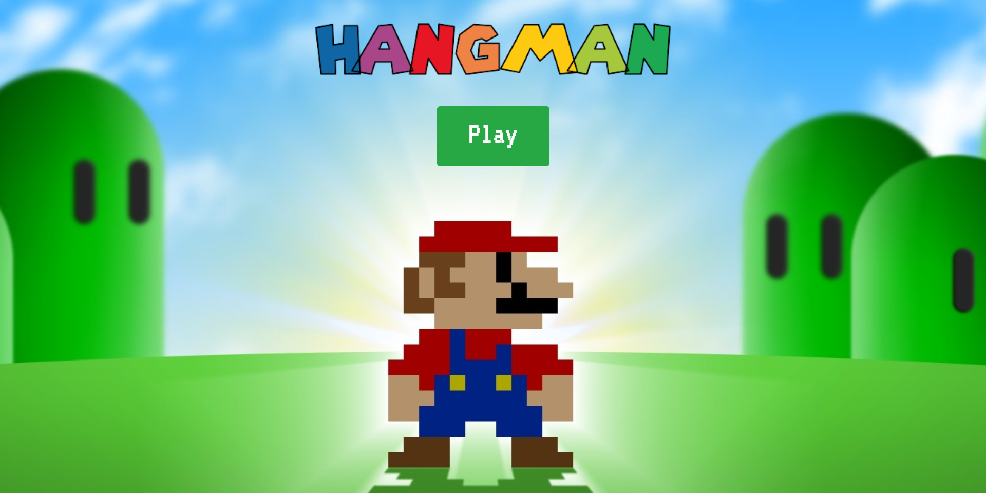 GitHub - jt227b/MarioBros-Hangman-Game: Option Two: Word Guess Game ...