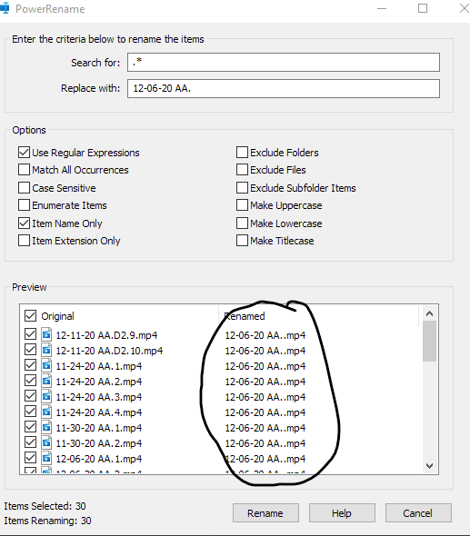Allow typing in the "Renamed" column when PowerRenaming · Issue #10642 ...