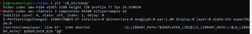 omxplayer Abort playing video · Issue #666 · popcornmix/omxplayer · GitHub