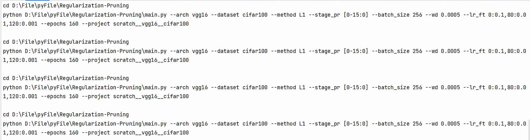 运行时遇到问题 · Issue #5 · MingSun-Tse/Regularization-Pruning · GitHub