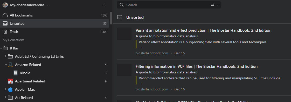 Add Support for Raindrop.io · Issue #21 · dhruvmanila/browser-bookmarks.nvim · GitHub