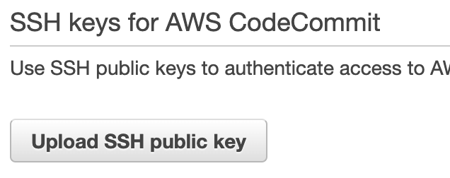 Need A Way To Upload User Public Key To Access Codecommit · Issue 8504 · Awsaws Cdk · Github 5236