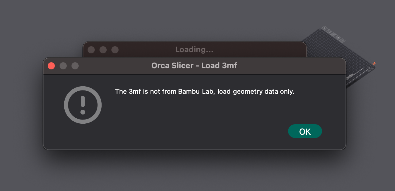 Option to Disable Warning Message When Loading 3MF Files · Issue #952 ...