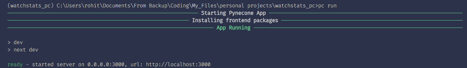 Unable to view website in development mode. · Issue #669 · reflex-dev/reflex · GitHub