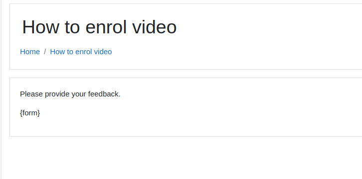 Form pages don't render for Moodle 3.9 · Issue #37 · learningworks/moodle-local_pages · GitHub