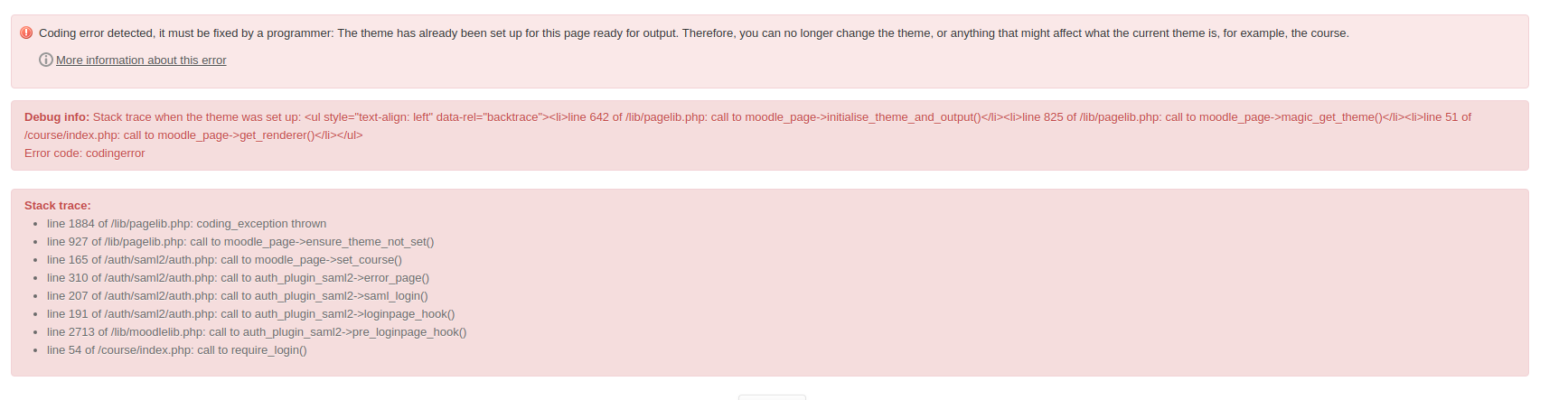 Coding error detected when displaying an error page · Issue #243 ...