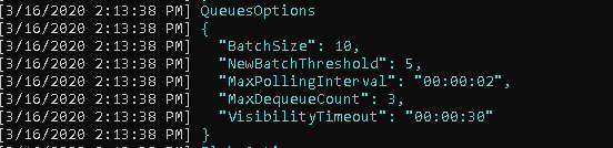 maxPollingInterval value is not read from queue setting in host.json · Issue #5798 · Azure/azure ...