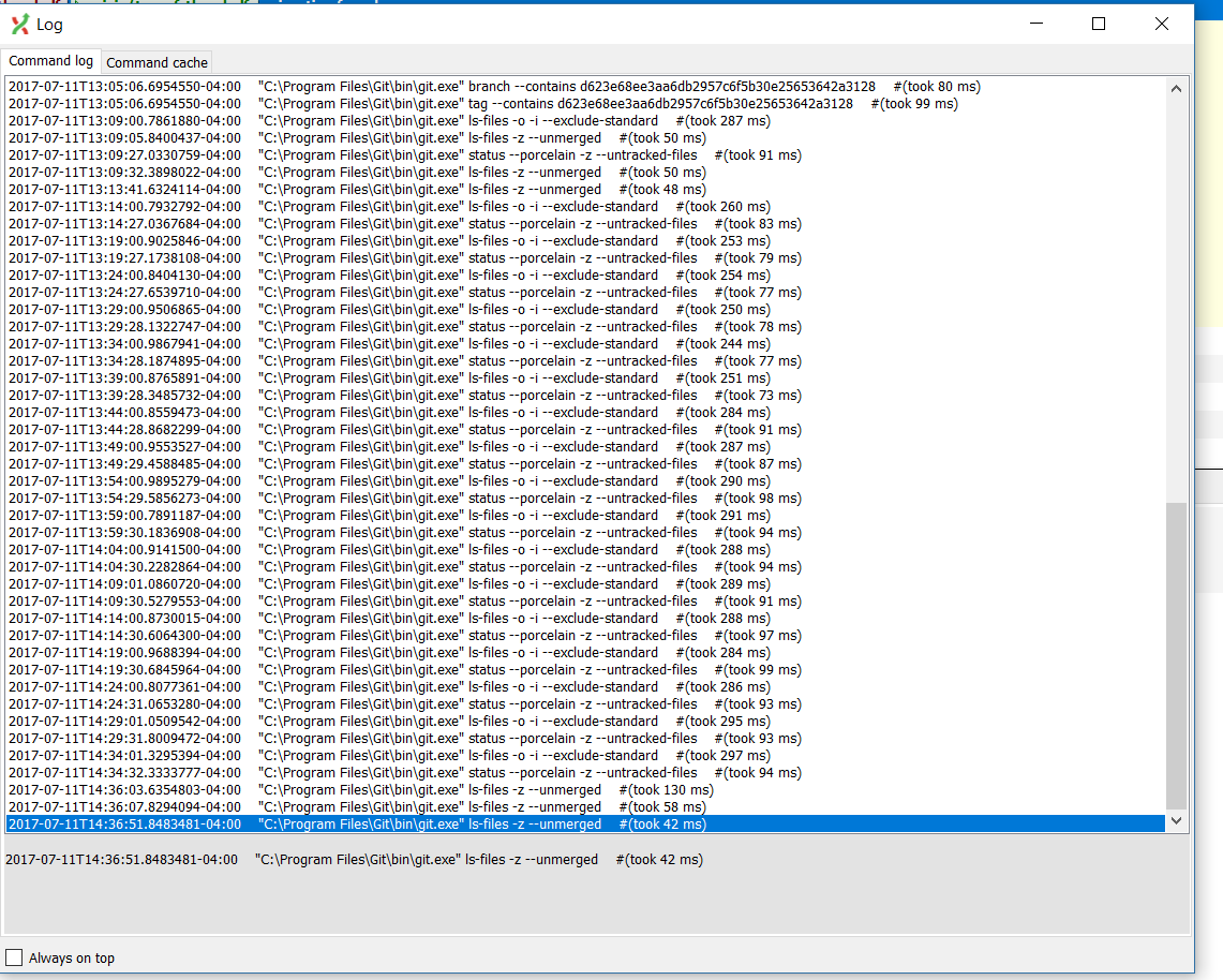 Git Extension Keeping Cpu Utilization About 30 After Commit Dialog Opened · Issue 3836