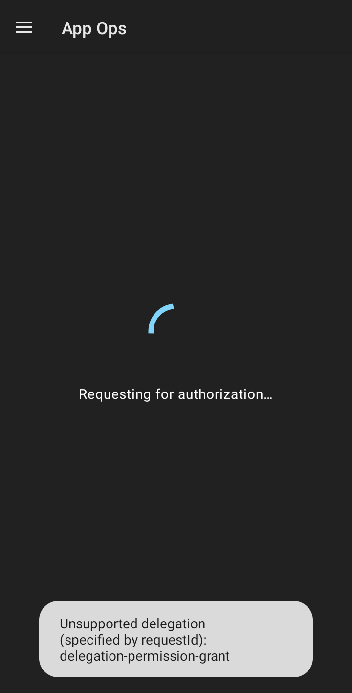 Delegated device admin with Island: Unsupported delegation · Issue #72 · RikkaApps/App-Ops-issue ...