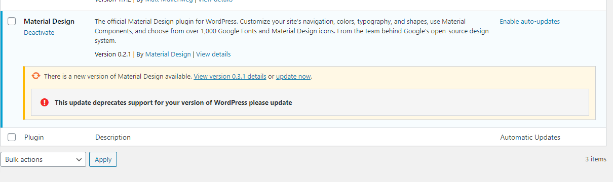 Update Supported Versions - 5.6 + · Issue #179 · material-components ...