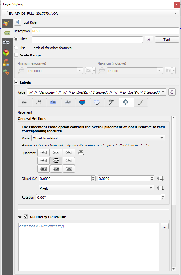Rule Based Labels When Move Do Not Respect Setting For Position · Issue 43998 · Qgisqgis · Github