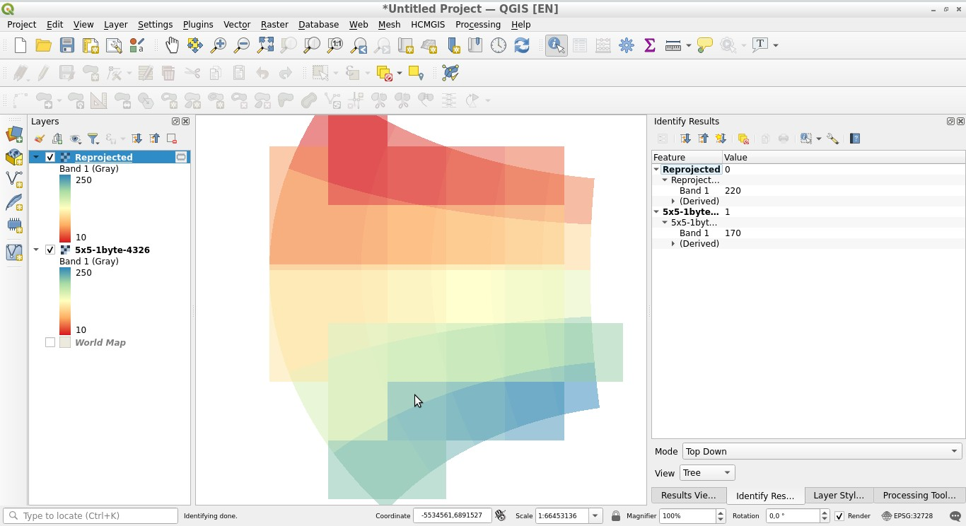 On the fly reprojection for raster match the saved one · Issue #50308 · qgis/QGIS · GitHub