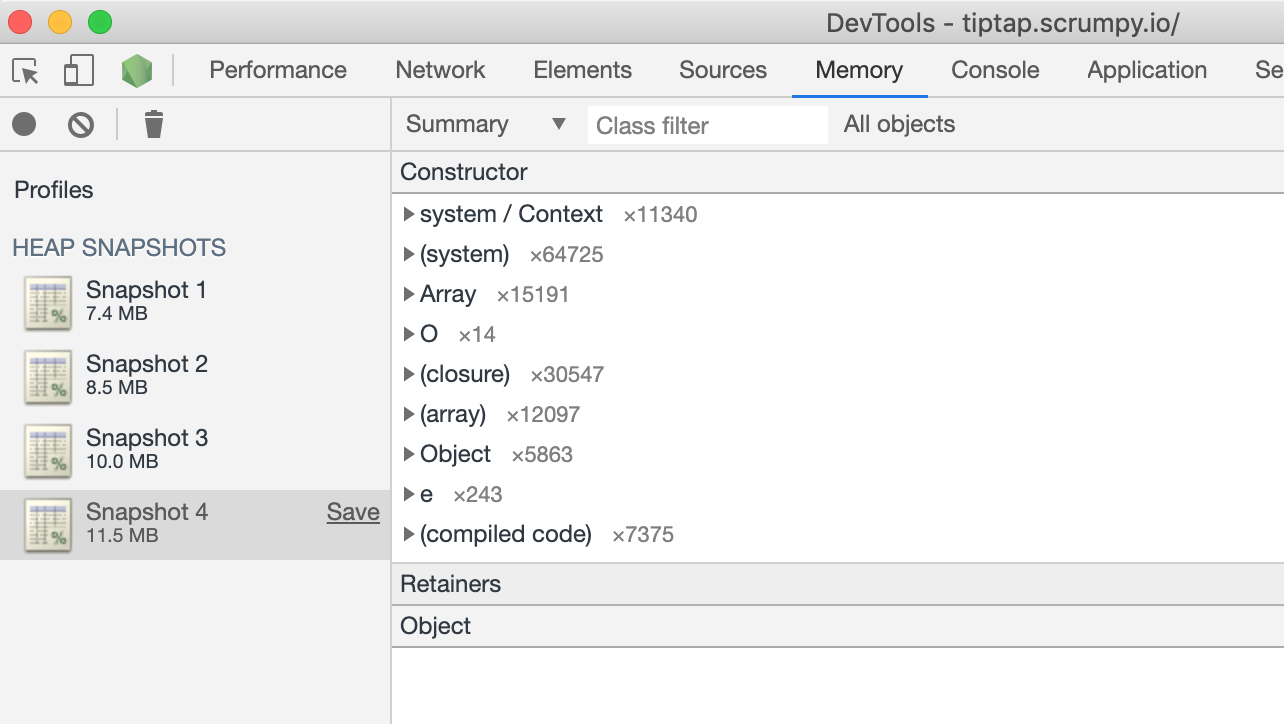 Memory leak in editor even after calling destroy() · Issue #538 · ueberdosis/tiptap · GitHub