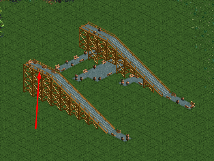Benches are built on sloped paths. · Issue #4 · tubbo/openrct2-benchwarmer · GitHub