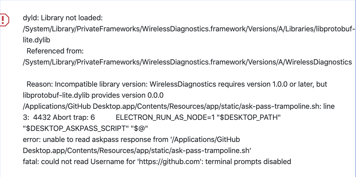 Macos Catalina Error · Issue 8573 · Desktopdesktop · Github 6121