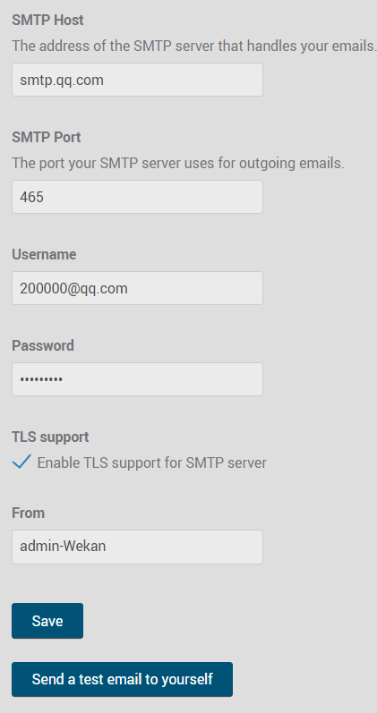 eMail setting in Wekan · Issue #2598 · wekan/wekan · GitHub