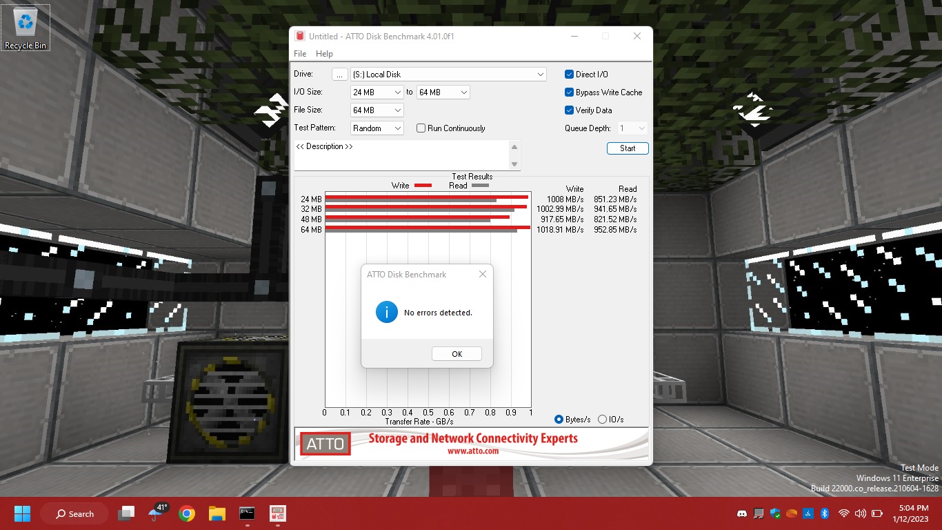 Sector sizes above 4KB are unsupported. · Issue #489 · winfsp/winfsp · GitHub