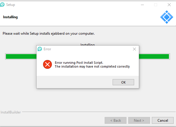 Getting error while installling ejabberd · Issue #3300 · processone/ejabberd · GitHub