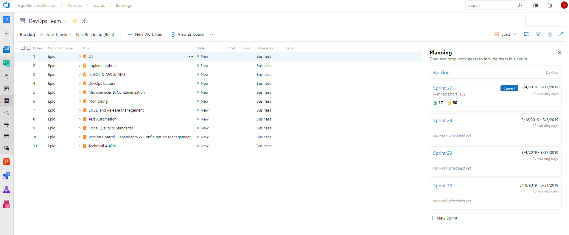 Epic Roadmap · Issue #84 · microsoft/featuretimeline · GitHub