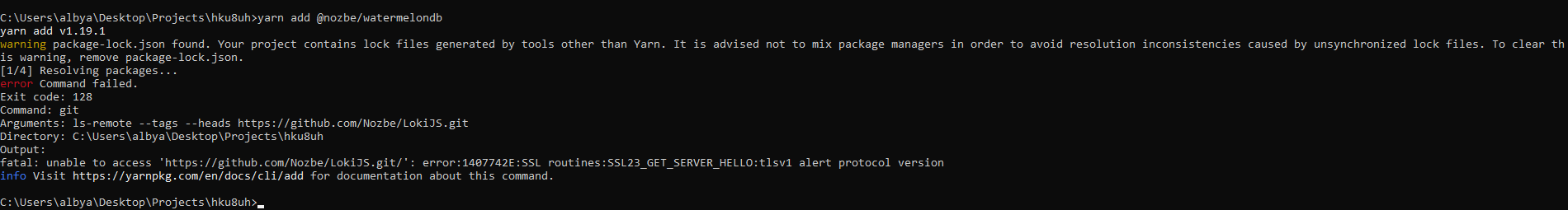 yarn add @nozbe/watermelondb | Error · Issue #583 · Nozbe/WatermelonDB · GitHub